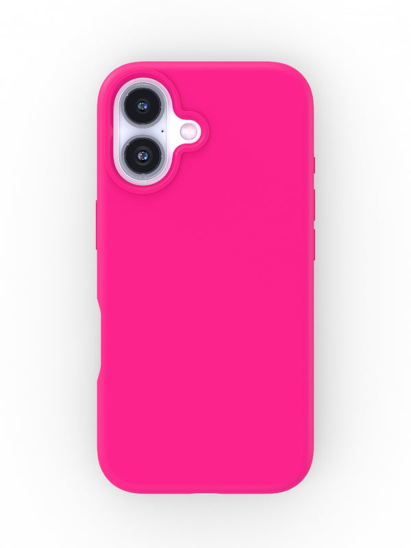 Neon Pink Silicone iPhone Case – Felony Case