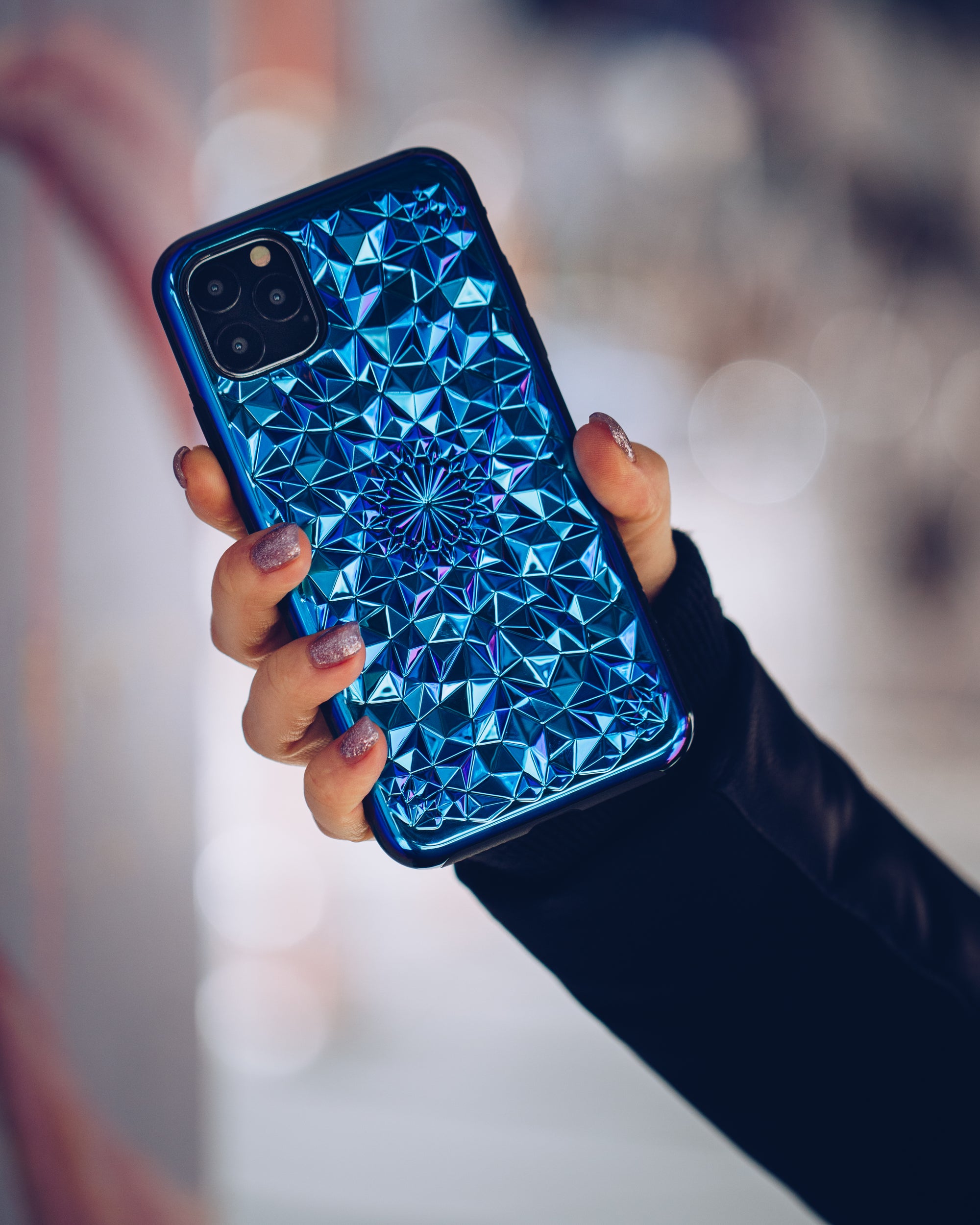Cosmic Kaleidoscope Holographic iPhone Case – Felony Case
