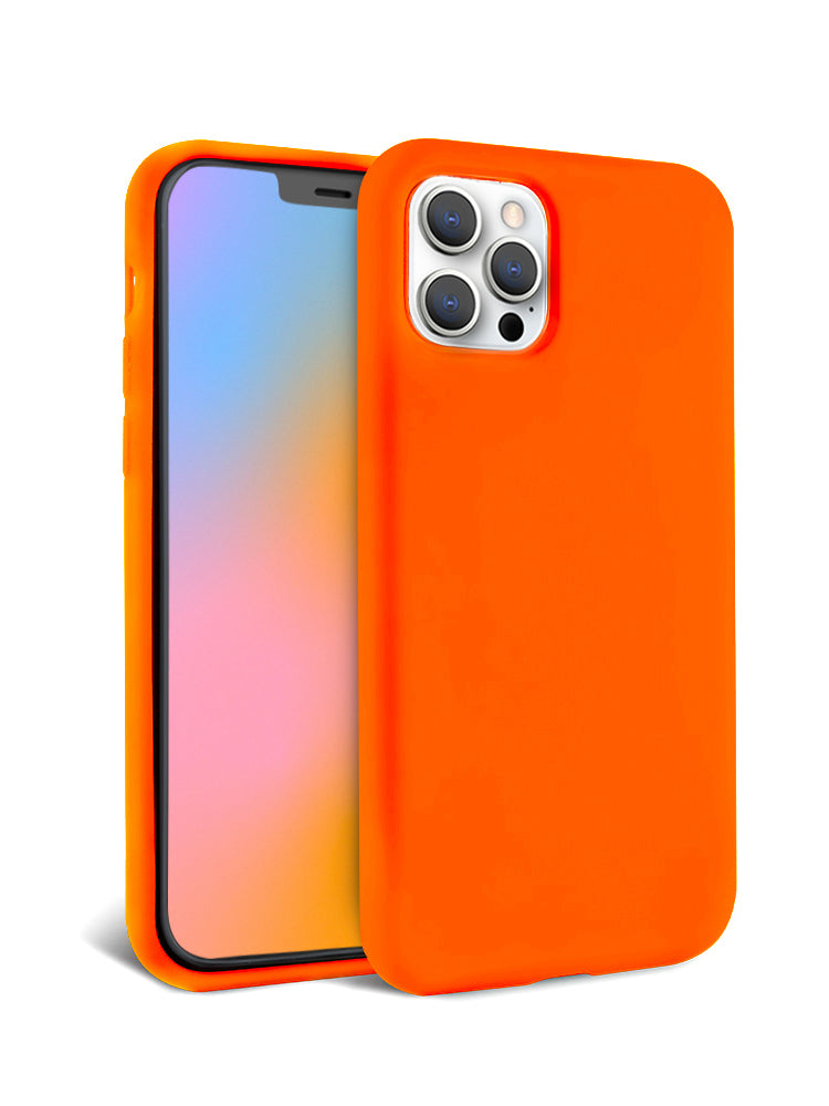 Neon Orange Silicone iPhone Case – Felony Case