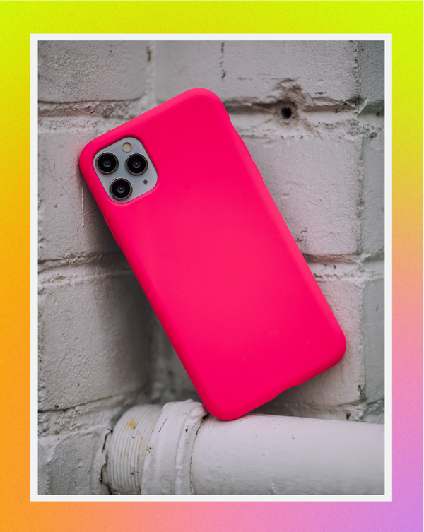 Neon Pink Silicone iPhone Case – Felony Case