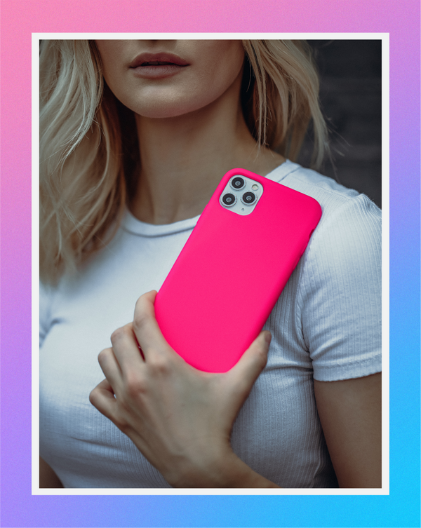 Neon Pink Silicone iPhone Case – Felony Case