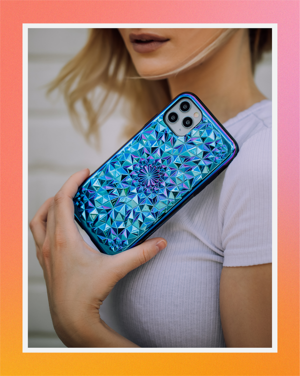 Cosmic Kaleidoscope Holographic iPhone Case – Felony Case