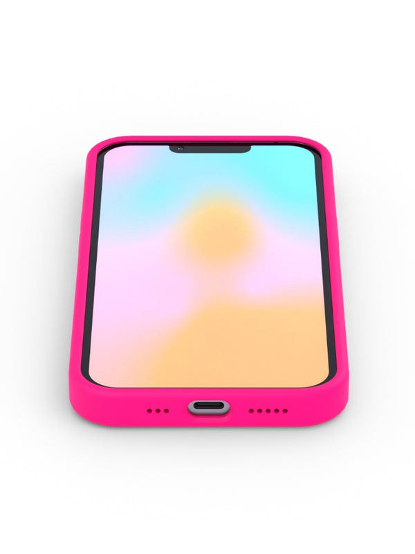 Neon Pink Silicone iPhone Case – Felony Case